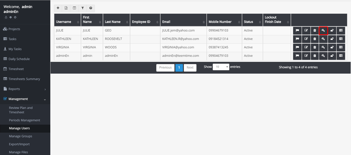 Permissions - TaskBrowse