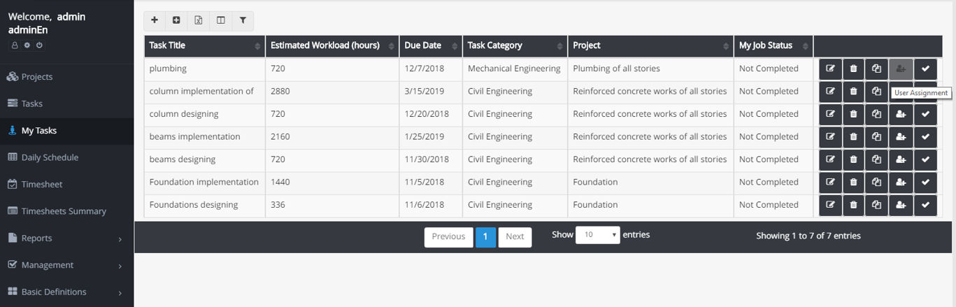 Permissions - TaskBrowse